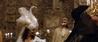 Costume Dramas Obsession: Amadeus Costumes - Constanze´s white Swan Mask